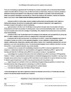 The Milk Spot Informed Consent for Lactation Consultation Form – The ...